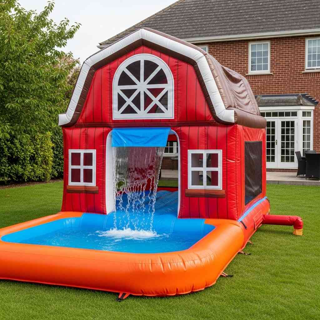 How to Set Up Inflatable Barn Pools for Summer Entertainment - Creative ...