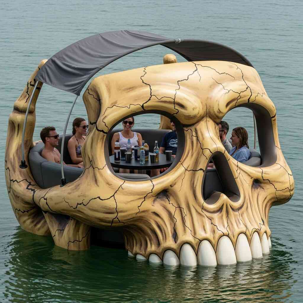 Cool Skull Inflatable Floats for Lakes – Trending Water Float Ideas ...