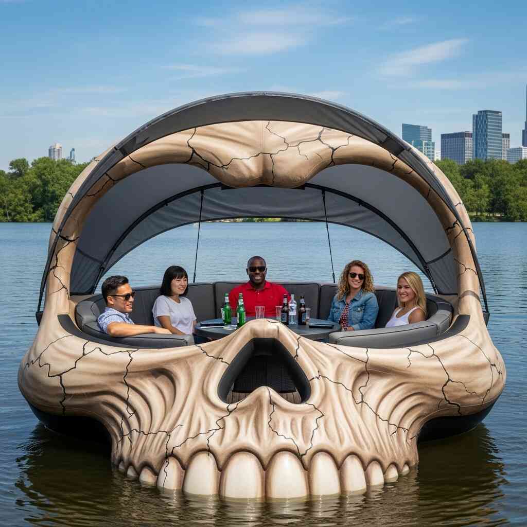 Cool Skull Inflatable Floats for Lakes – Trending Water Float Ideas ...