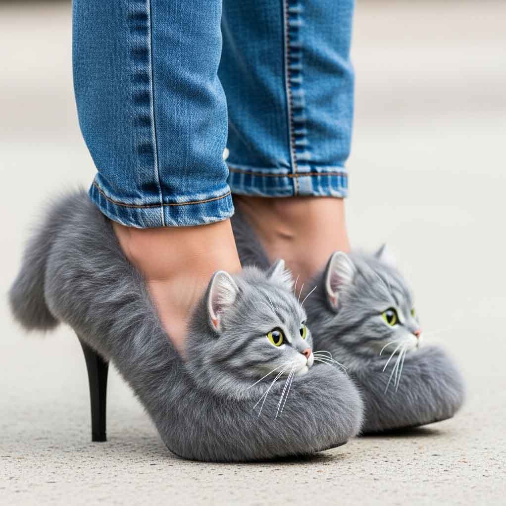 Cat Shaped Heels: The Purr-fect Fashion Statement for Cat Lovers ...