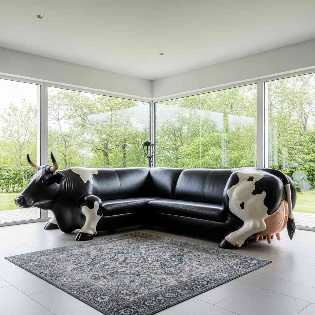 Why a Cow Shaped Sofa is Perfect for Modern Homes - Creative Designs