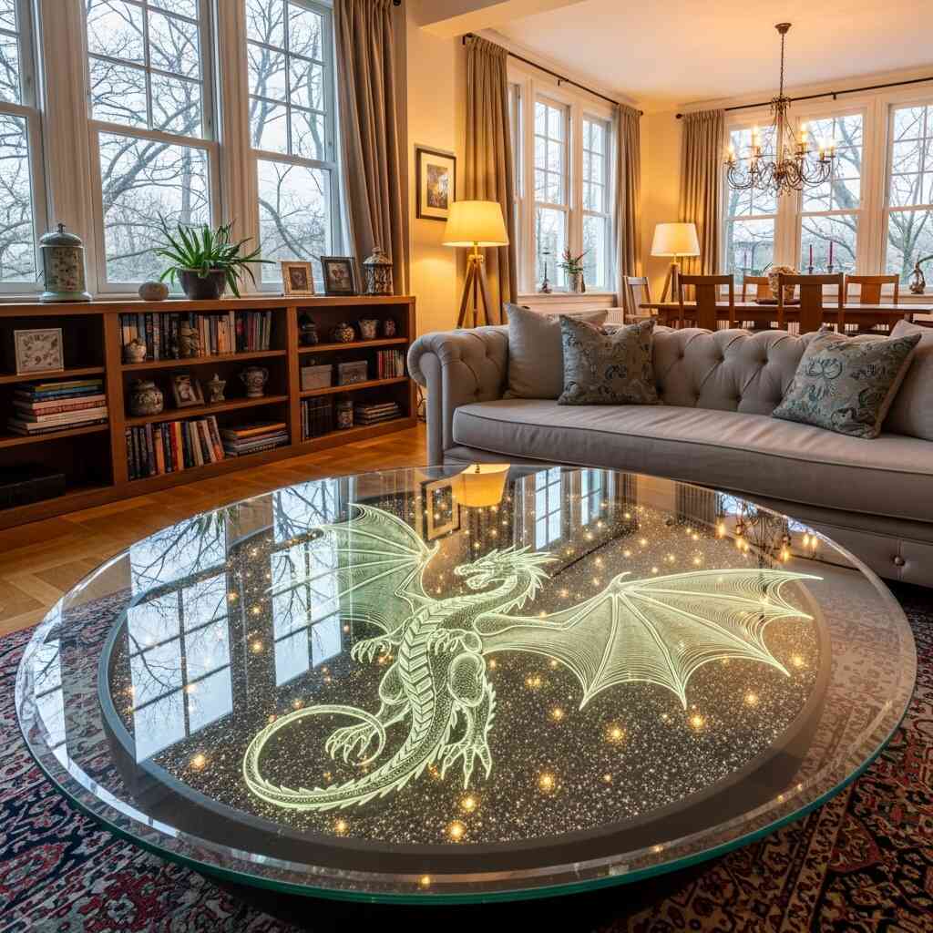 Designing a Dragon Magic Table: A Journey Through Mythical Art ...