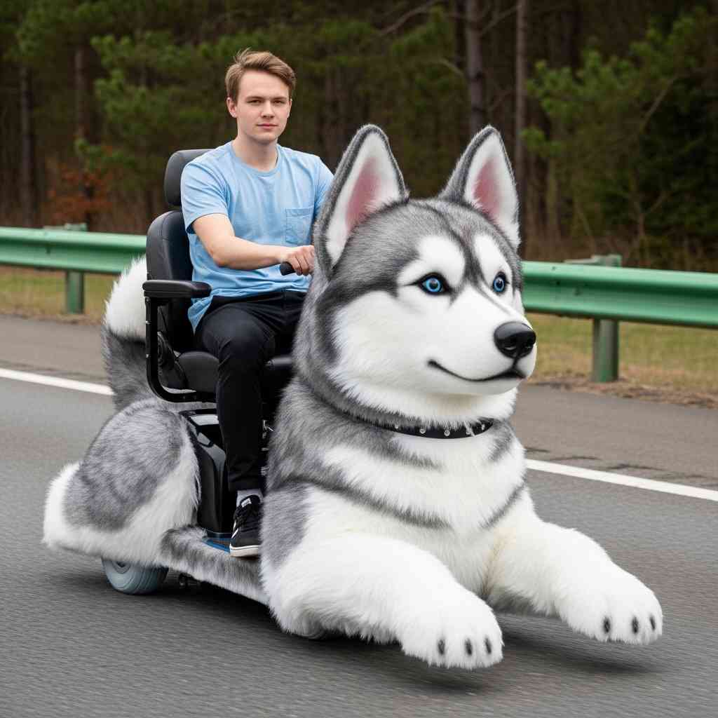 Why a Dog Shaped Mobility Scooter Might Be the Happiest Ride on Wheels ...