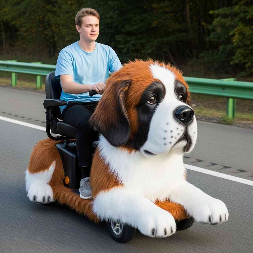 Why a Dog Shaped Mobility Scooter Might Be the Happiest Ride on Wheels ...