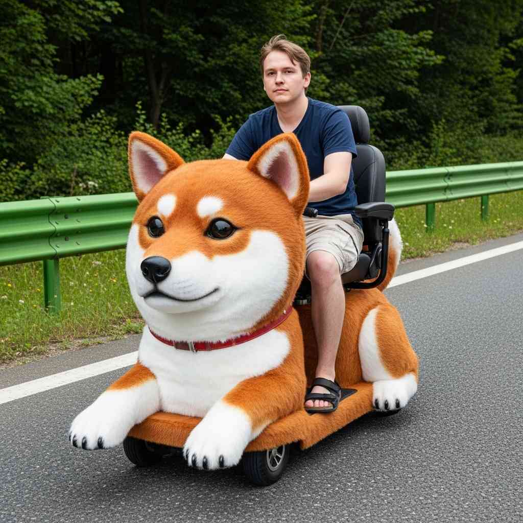 Why a Dog Shaped Mobility Scooter Might Be the Happiest Ride on Wheels ...