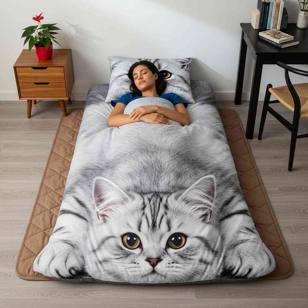 Dreaming in Purr-fect Comfort: Inside the World of Fluffy Cat Shaped ...