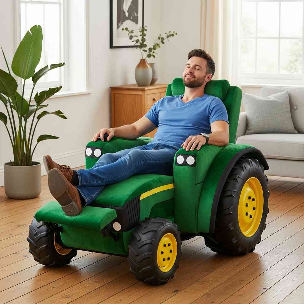 Tractor Shaped Recliners: The Internet’s Favorite Oddly Satisfying ...