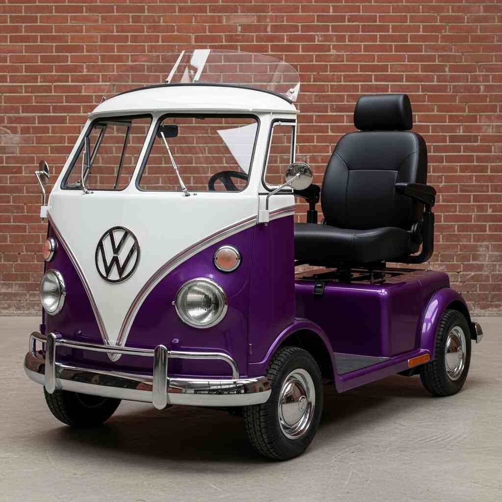 Rolling in Style: The Untold Story Behind the Van Hippy Shaped Mobility ...