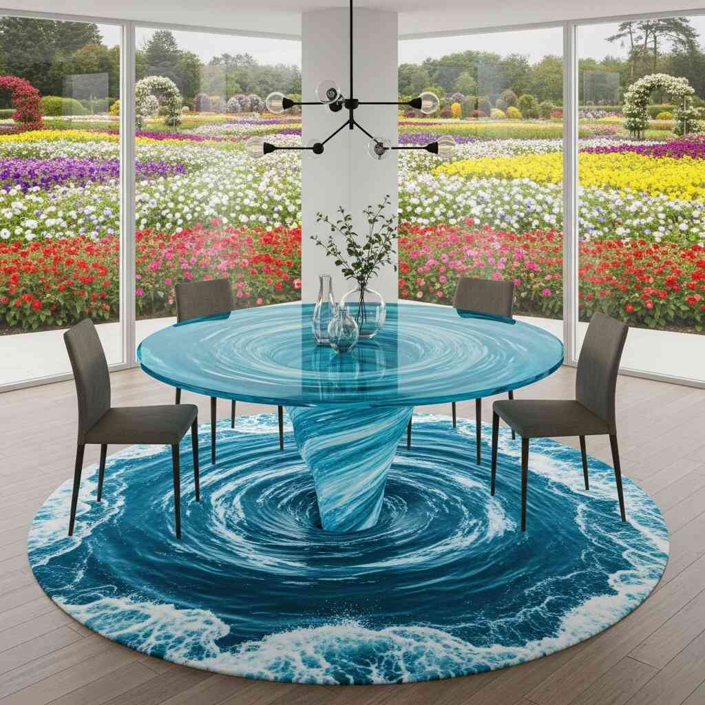 Why Water Vortex Shaped Coffee Tables Are the Ultimate Conversation ...