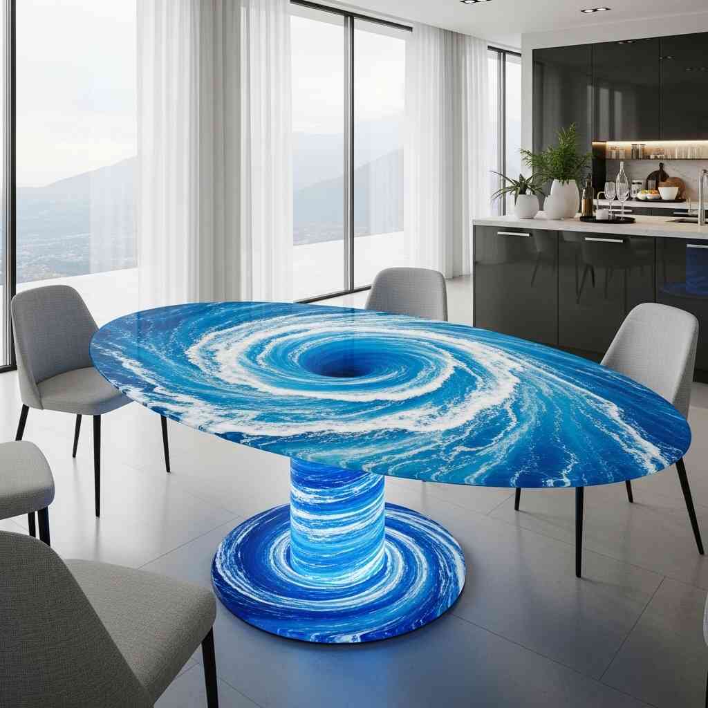 Why Water Vortex Shaped Coffee Tables Are the Ultimate Conversation ...