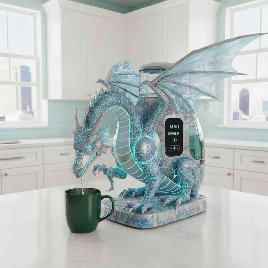 How a Dragon-Shaped Coffee Maker Transforms Morning Rituals - Creative ...
