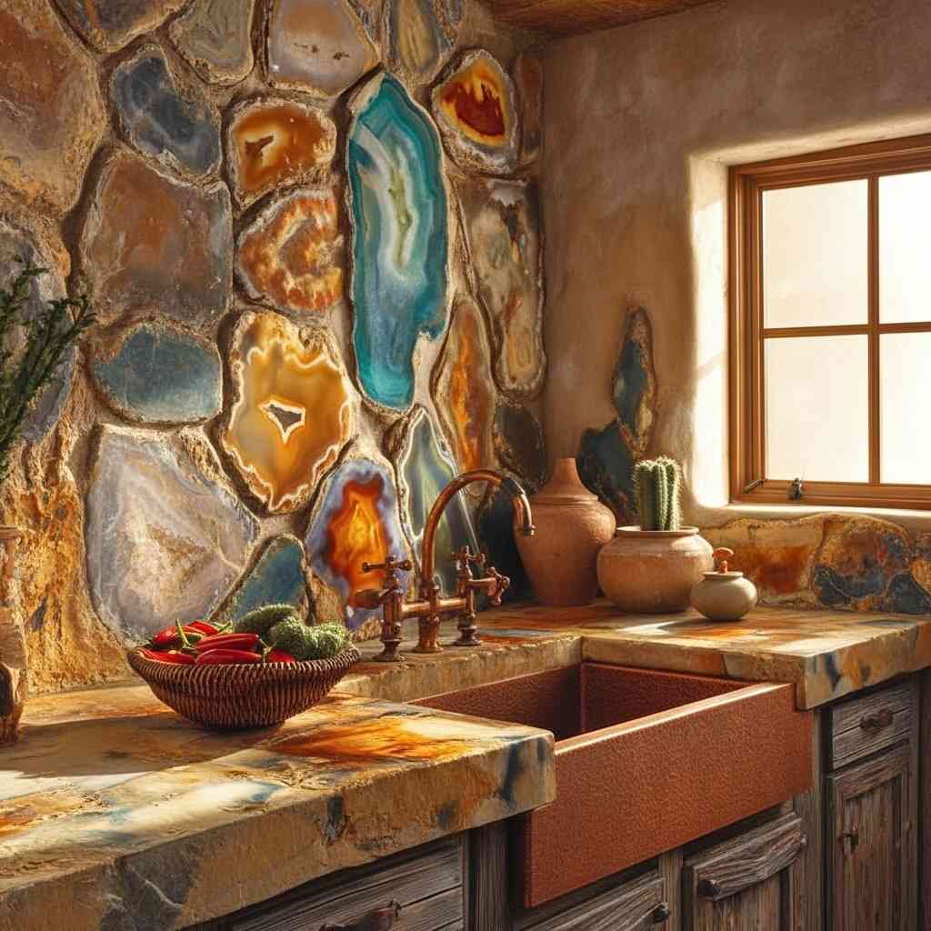 Geode Shaped Backsplashes: Nature-Inspired Elegance for Modern Kitchens ...