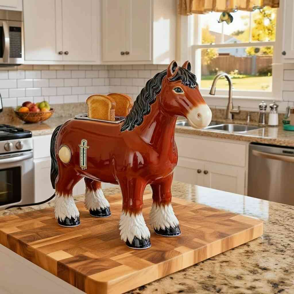 The Curious Charm of the Horse Shaped Toaster: A Quirky Kitchen Icon ...