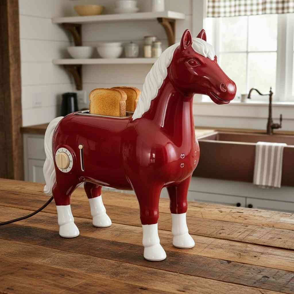 The Curious Charm of the Horse Shaped Toaster: A Quirky Kitchen Icon ...