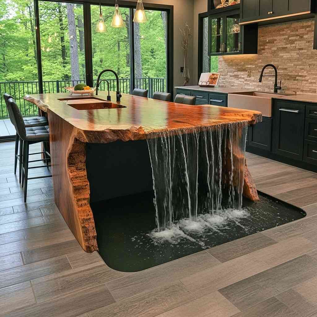 Kitchen Island with Waterfalls: Design Ideas to Elevate Your Culinary ...