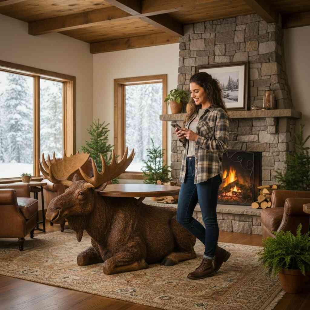 When Your Coffee Table Roars: The Wild Soul of Wooden Animal Designs ...