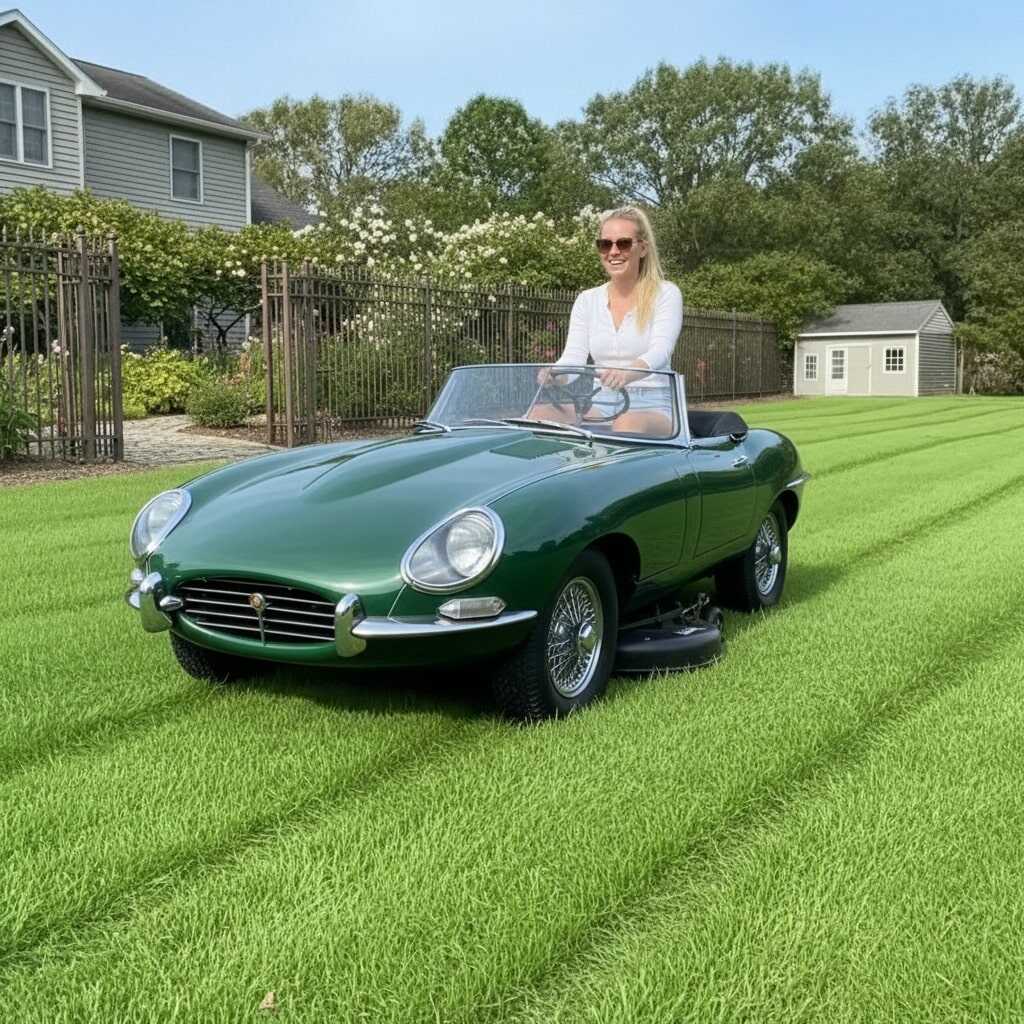 Classic Car Shaped Mowers: A Nostalgic Twist on Lawn Care - Creative ...