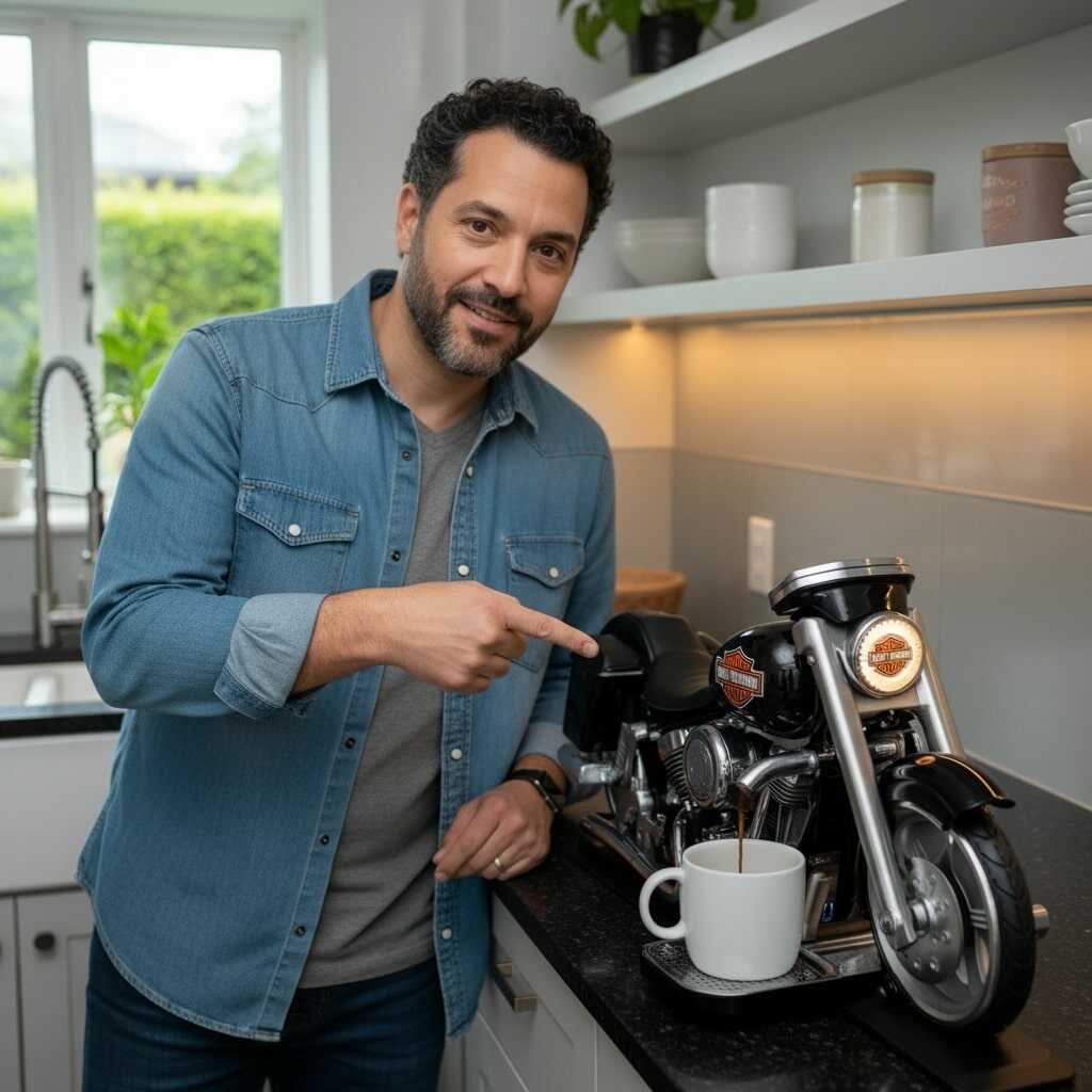 The Rise of Harley Shaped Coffee Makers in Motorcycle-Themed Kitchens ...