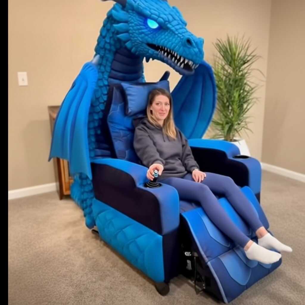 Exploring the Myth and Comfort of Motorized Dragon Shaped Recliners ...