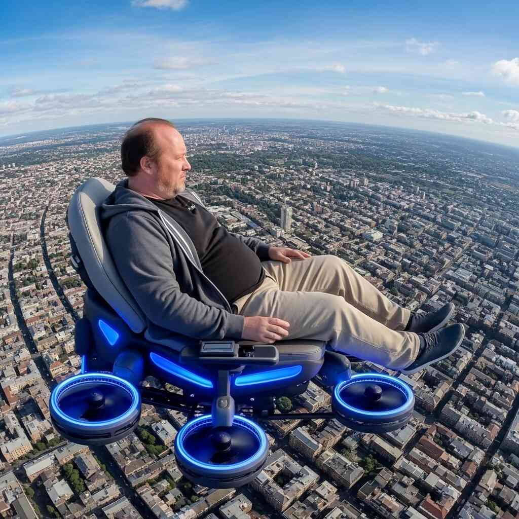The Rise of the Recliner Shaped Drone: Innovation Meets Comfort in ...