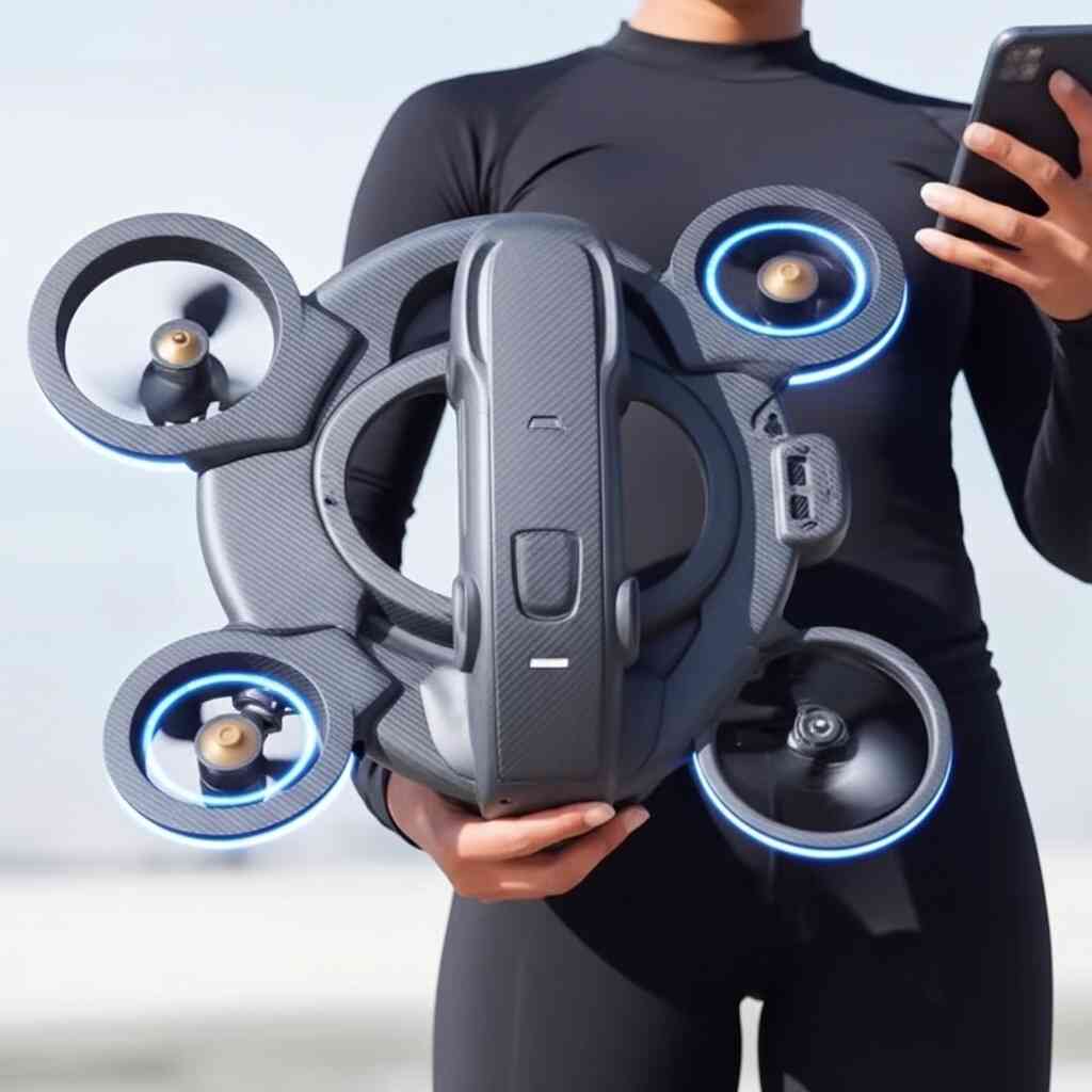 The Rise of Waist-Mounted Drones in Modern Aerial Technology - Creative ...