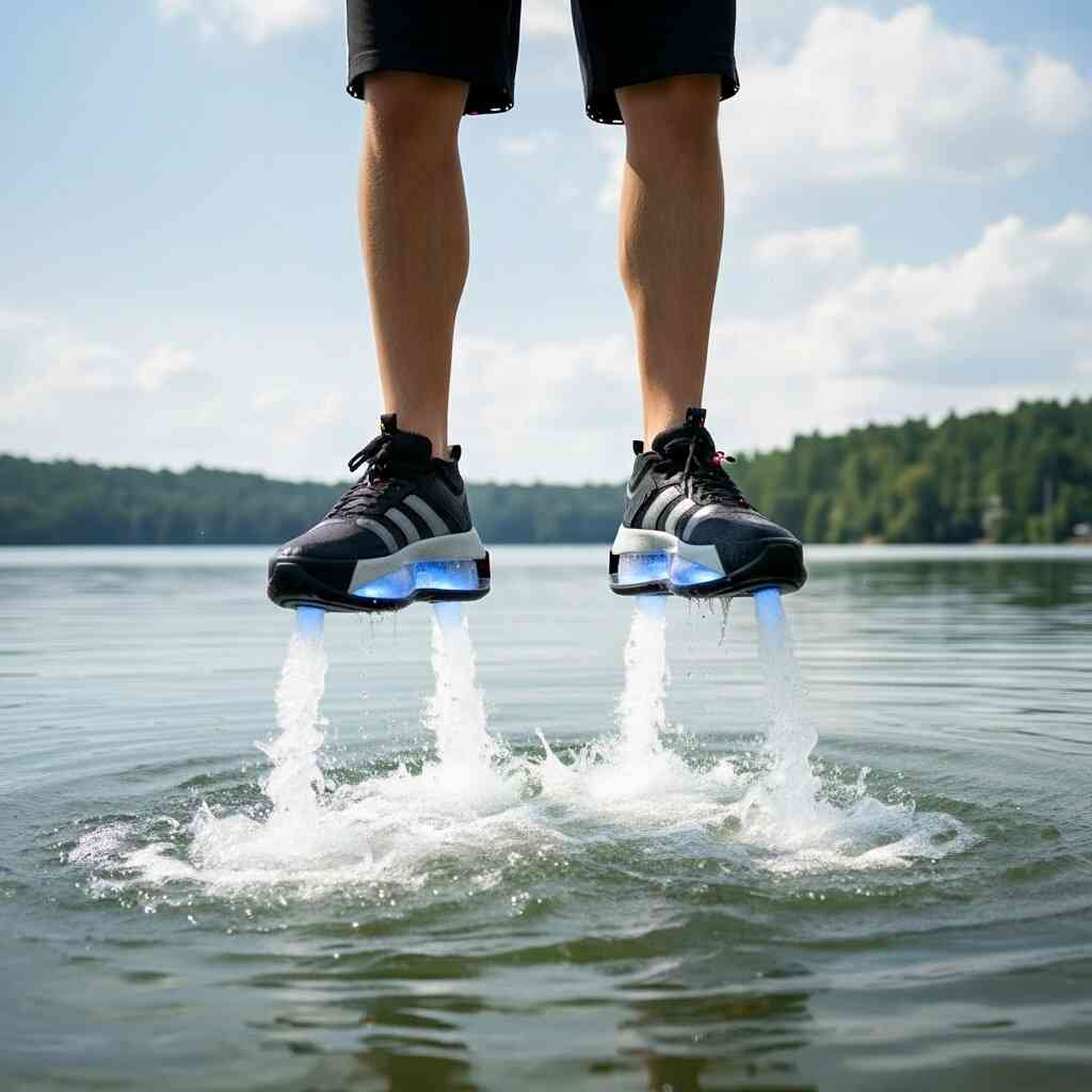 How Water Jet Shoes Work: The Science Behind Walking on Water - Creative Designs