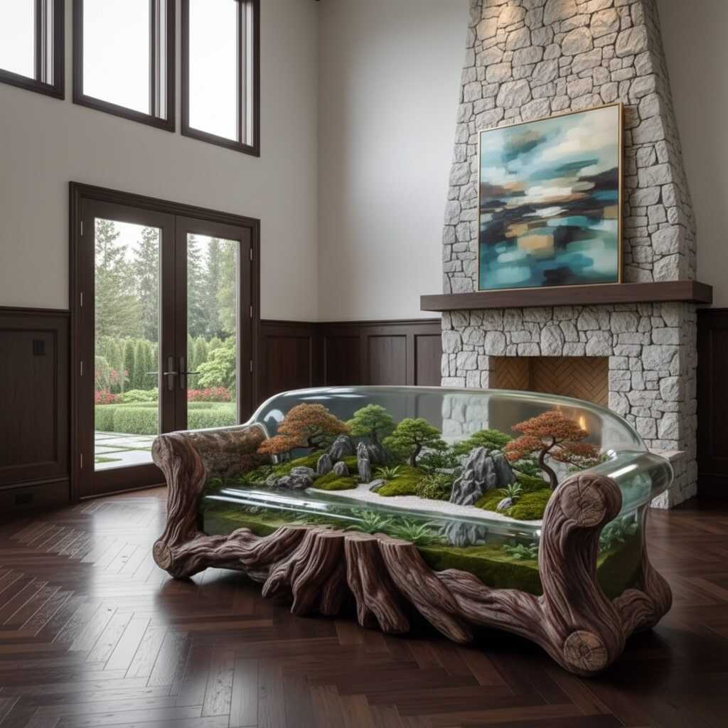 The Making of an Epoxy Nature Scene Shaped Sofa: A Fusion of Craft and ...