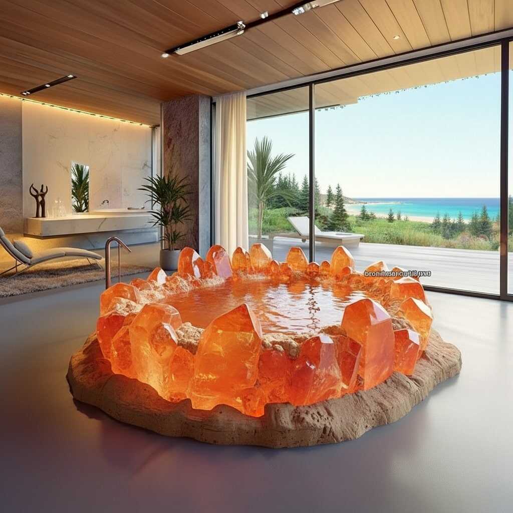 The Art of Relaxation: Exploring Crystal Shaped Bathtub Aesthetics ...
