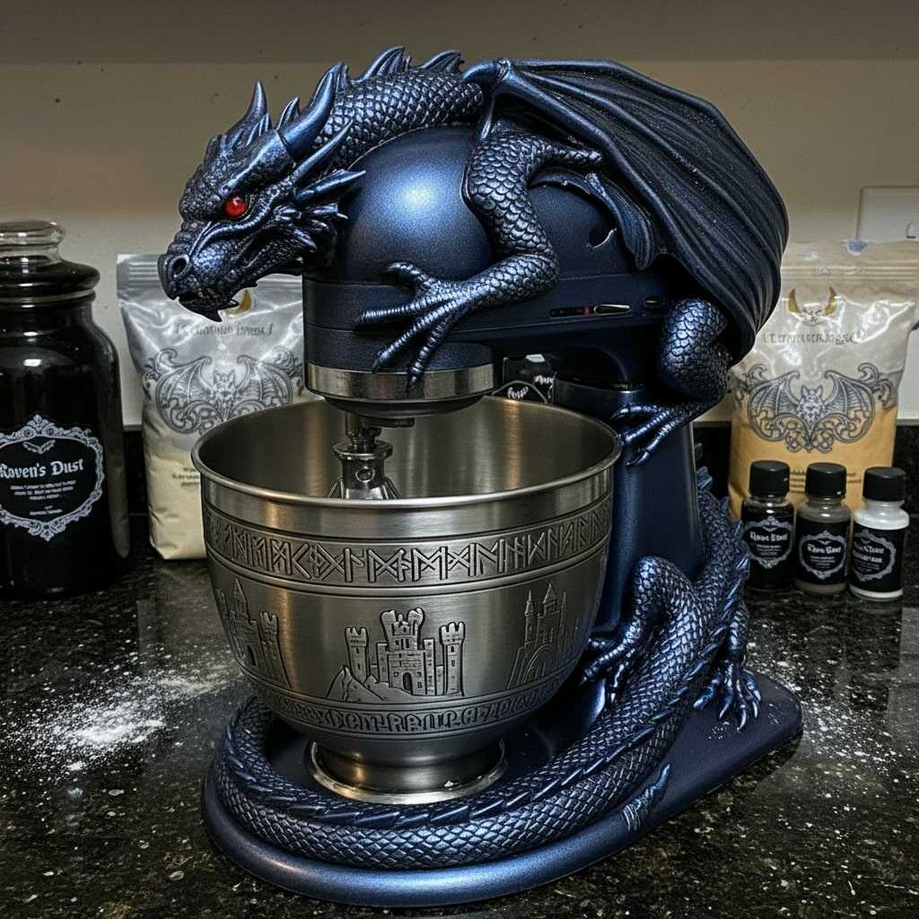 How a Dragon Shaped Stand Mixer Transforms Baking into a Legendary ...