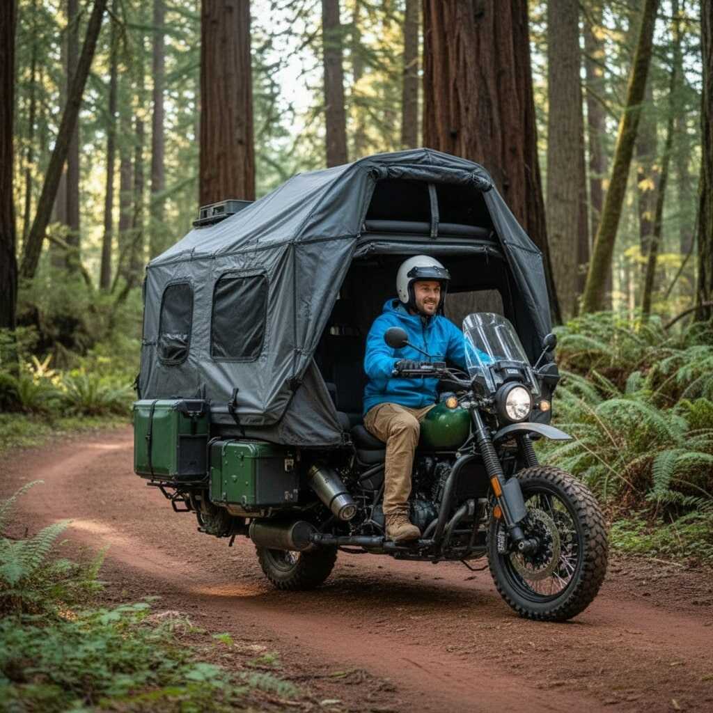 Setting Up a Camping Tent Motorcycles: A Step-by-Step Guide for Touring ...